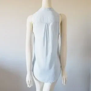 Talula | Tops | Aritzia Talula Sleeveless Button Detail Shirt Blouse ...